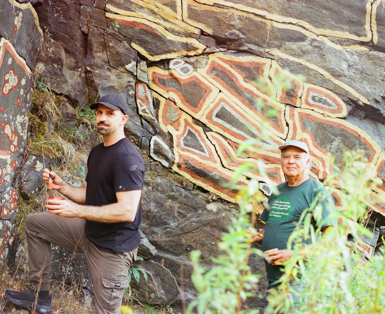 Mineral Pigment and Paint Making Workshop | Cole Swanson with William ...